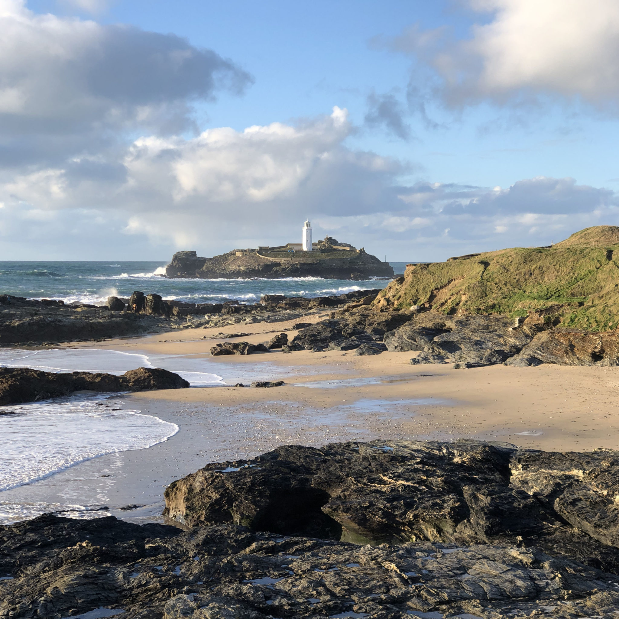 Godrevy Lighthouse: Square format photos – Colour My Days