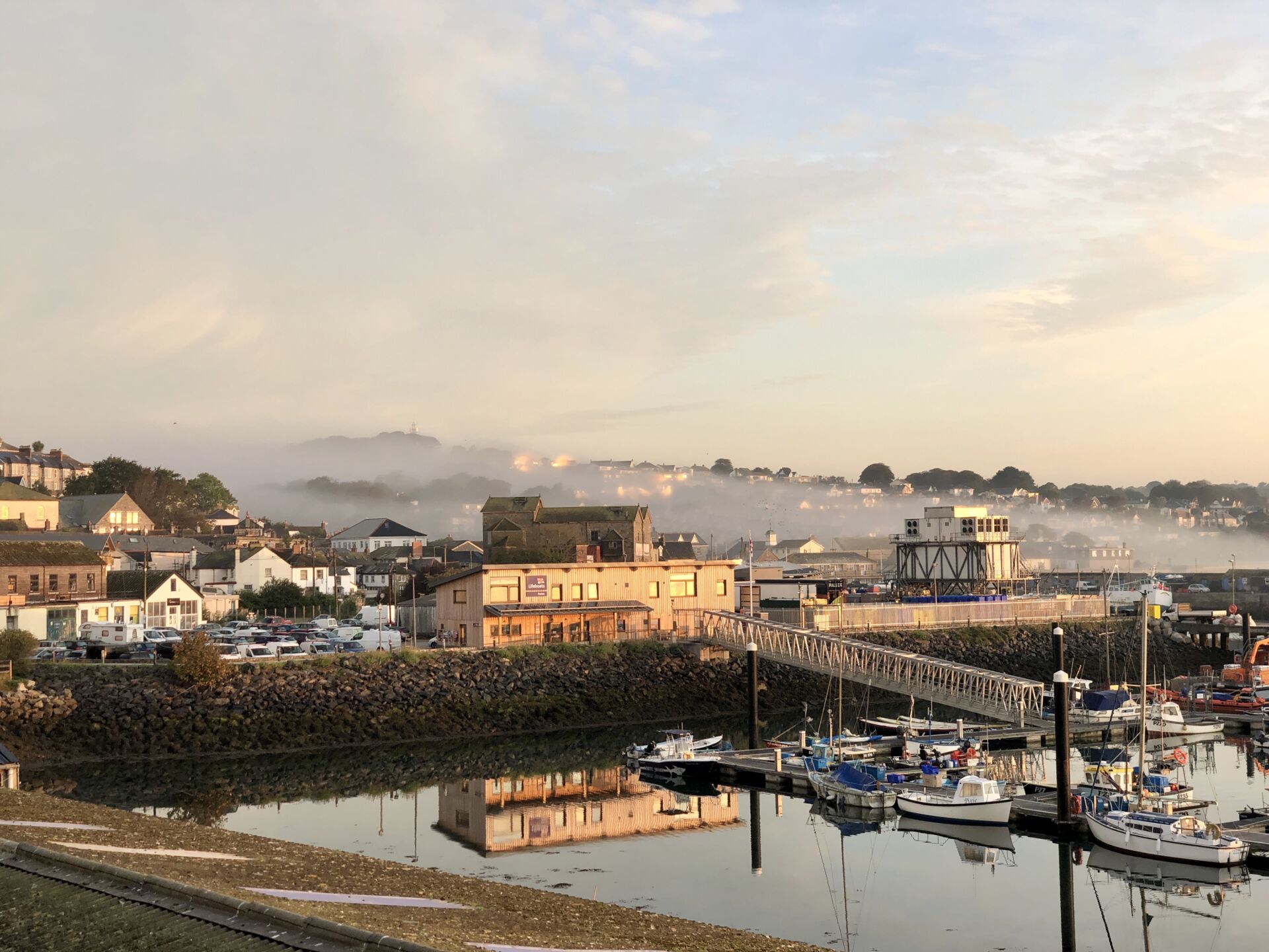 Newlyn Pier & Fishing Port in the Morning: View of Sunrise – Colour My Days