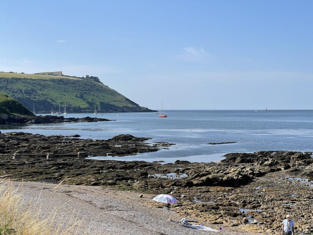 Mount Batten Beach, Plymouth – a quiet beach, popular among the locals ...