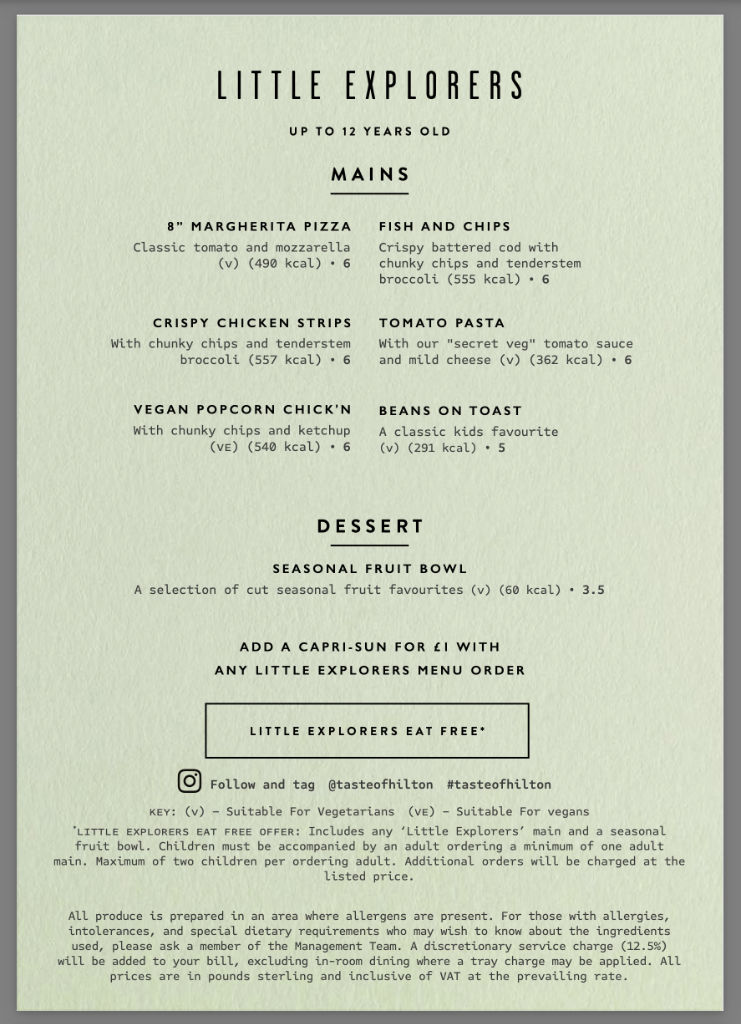 Lunch & Dinner Menus at Neil’s Bar & Lounge and Seasons Restaurant at ...