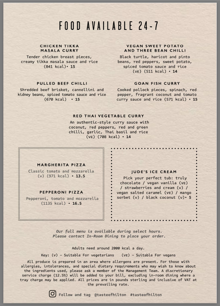 Lunch & Dinner Menus at Neil’s Bar & Lounge and Seasons Restaurant at ...